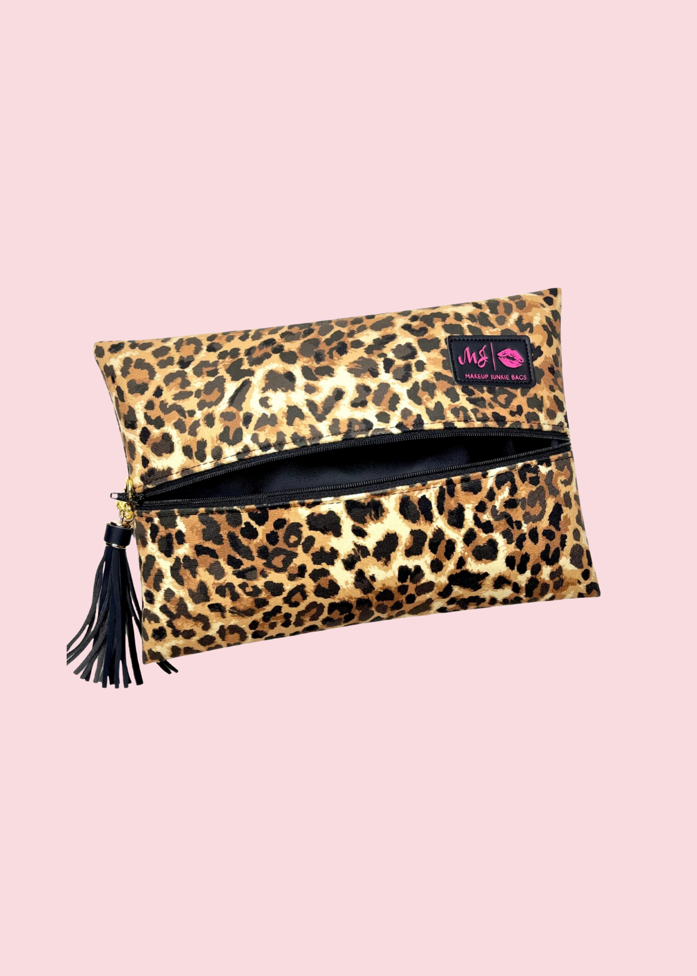 Makeup Junkie Bags - Lady Leopard Flat Lay Bag [Pre-Order ...