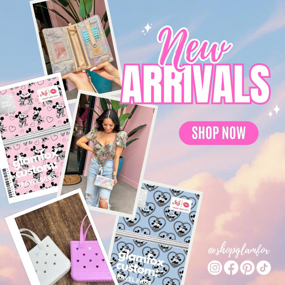 Glamfox Boutique | Exclusive Makeup Junkie Bags | Fast Free Shipping ...