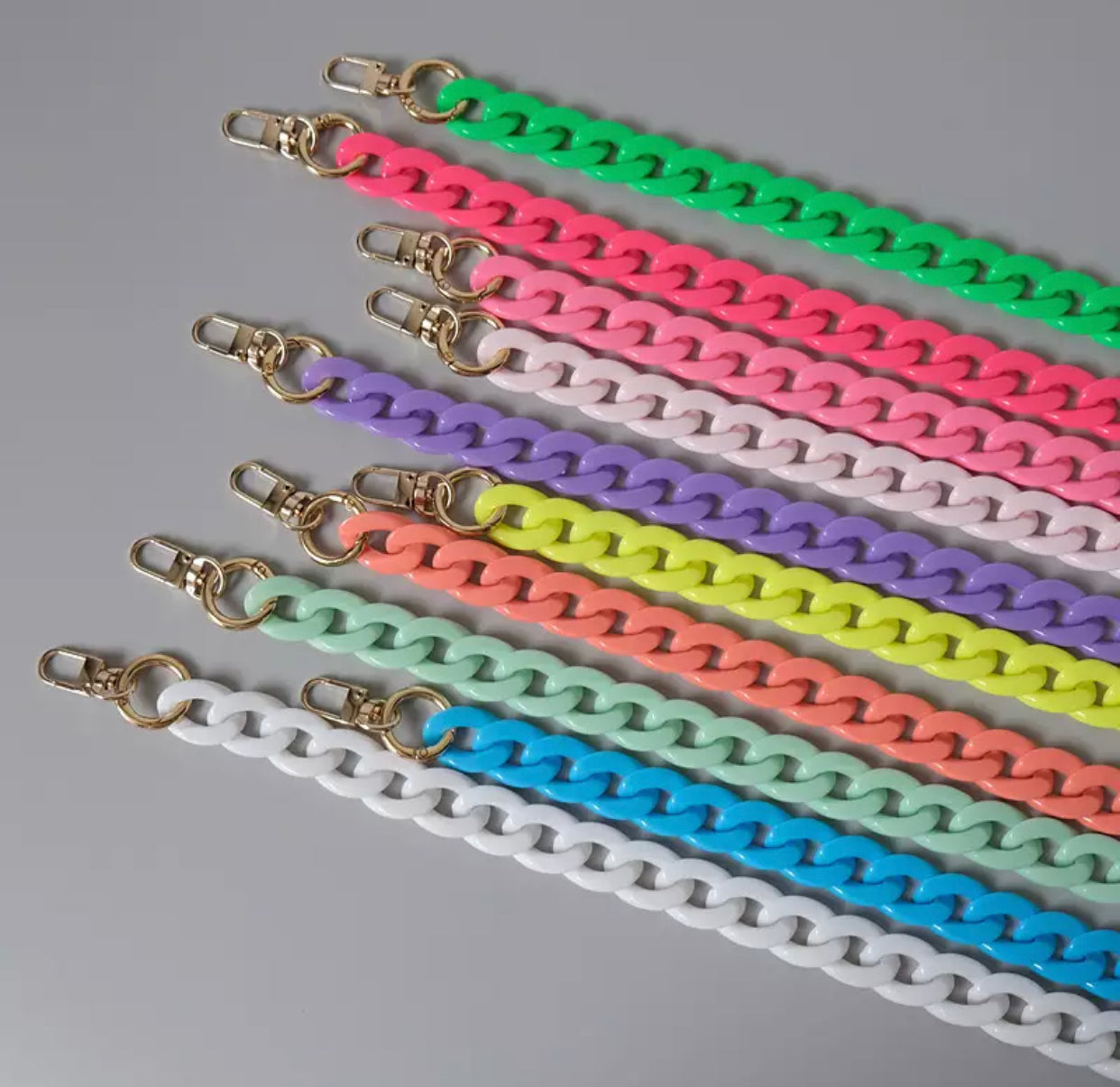 Glamfox Boutique Crossbody Acrylic Straps - 12 colors – Glamfoxboutique.com